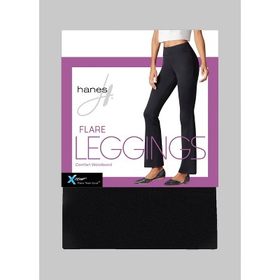 Hanes Flare Leggings - Black : Target