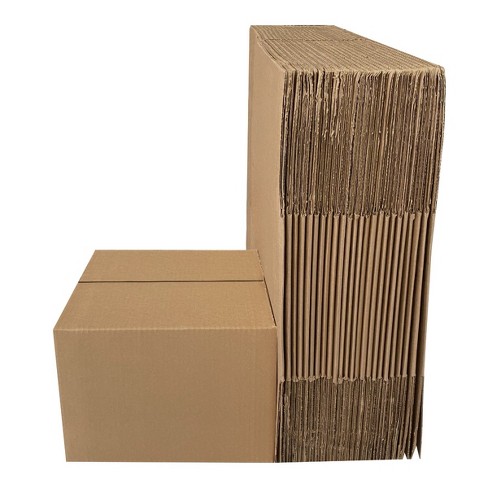 Uoffice Wholesale Corrugated Boxes 12 X 8 X 6 Pack Of 25 Shipping Boxes Target