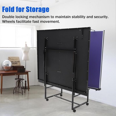 Table Tennis Table, Folding Rolling , Standard Size Chile | Ubuy