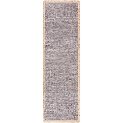 Cape Cod Cap901 Woven Indoor Runner Rug - Light Grey/natural - 2'3"x8 ...