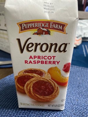 Pepperidge Farm Verona Apricot Raspberry Thumbprint Cookies - 6.75oz ...