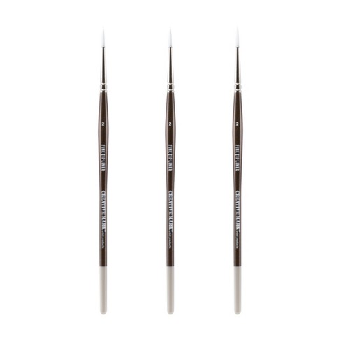 Creative Mark Fine Tip Liner Paint Brush Ultra Fine Detail Soft Hair ...