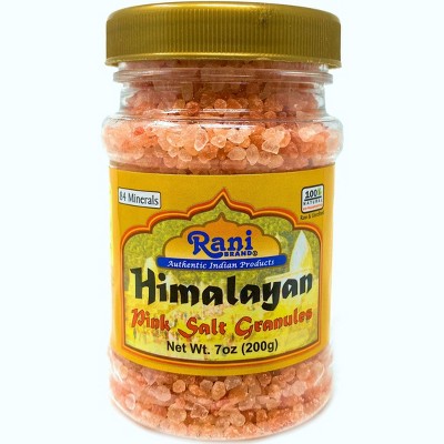 Himalayan Pink Salt Granules - 7oz (200g) - Rani Brand Authentic Indian ...