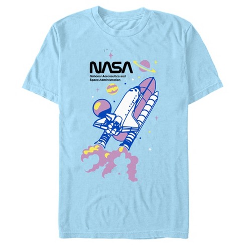 Men's Nasa Space Shuttle Illustration T-shirt : Target