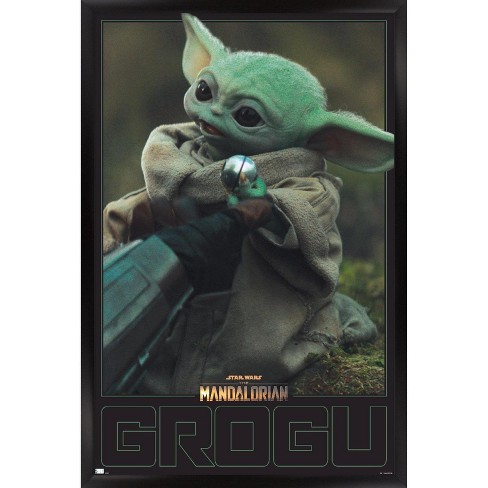 Trends International Star Wars The Mandalorian Season 2 - Grogu Framed Wall Poster Prints : Target