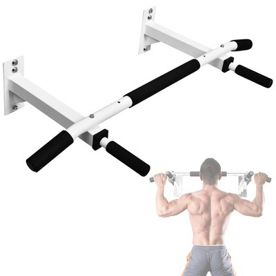 Yes4All Wall Mounted Pull Up/Chin Up Bar for Home Gym Strength Training ...