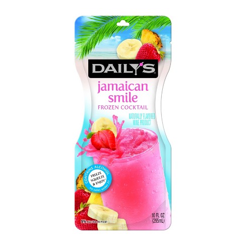 Daily's Jamaican Smile Frozen Cocktail - 10 Fl Oz Pouch : Target
