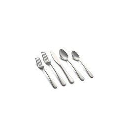 20pc Keene Hammered Black Satin Flatware Set - Cambridge Silversmiths ...