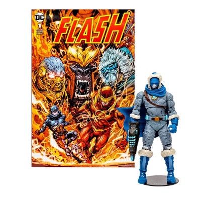 Dc Comics The Flash Captain Cold 7" Action Figure With Exclusive Comic ...