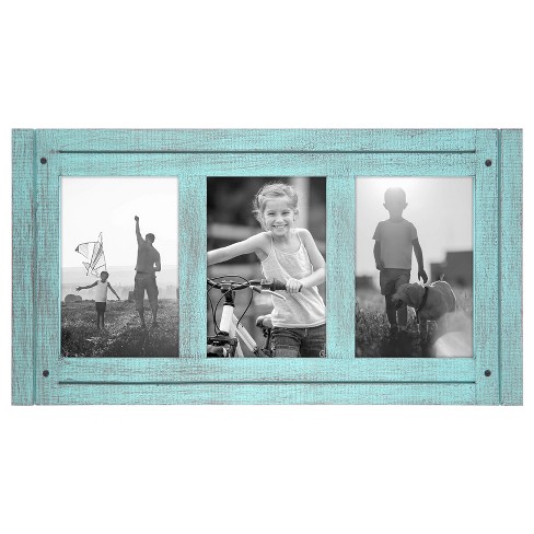 Americanflat Rustic Collage Picture Frame With Polished Glass ...
