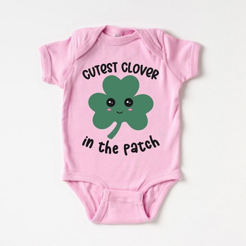 The Juniper Shop Cutest Clover Baby Bodysuit - 24 Month - Pink : Target