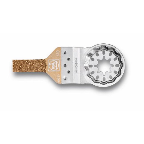 Fein Star Lock 1.12 In. L X 0.37 In. W Carbide Oscillating Blade 1 Each ...