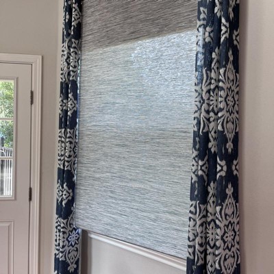 1pc 37"x72" Light Filtering Natural Roller Window Shade Beige - Lumi ...