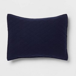 Channel Stitch Velvet Quilt Sham - Threshold™ : Target