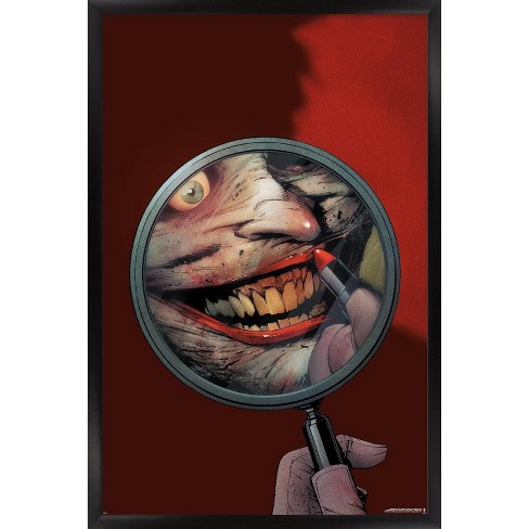 Trends International Dc Comics Joker - Mirror And Make-up Framed Wall ...