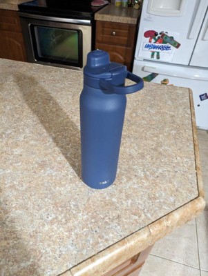 Zak Designs 24 Fl Oz Stainless Steel Chug Water Bottle Navy Blue ...