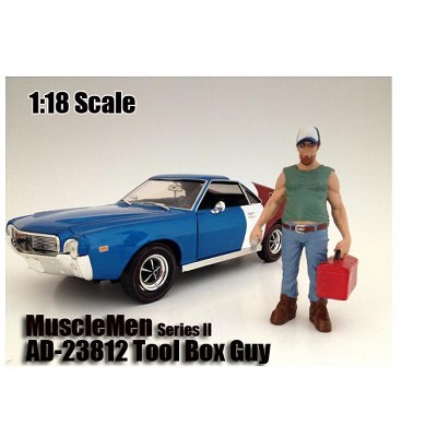Musclemen Buff Daddy Figure For 1:24 Diecast Model Car By American ...