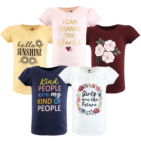 Hudson Baby Girl Short Sleeve T-shirts, Girls World : Target