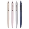 Zento Uniball 4pk Gel Pen 0.7mm Medium Point Black Ink Muted Cool ...