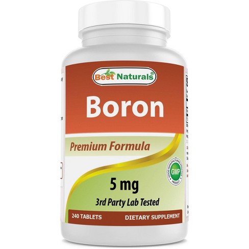 Boron 5 Mg 240 Tablets : Target
