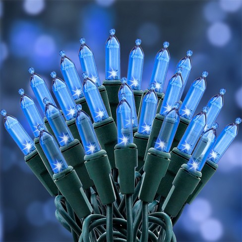 Joyfy 100-count Led Christmas String Lights Outdoor Indoor, Christmas ...