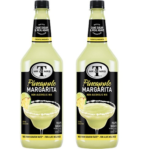 Mr & Mrs T Pineapple Margarita Mix, 1l Bottle, 2 Pack – Premium ...