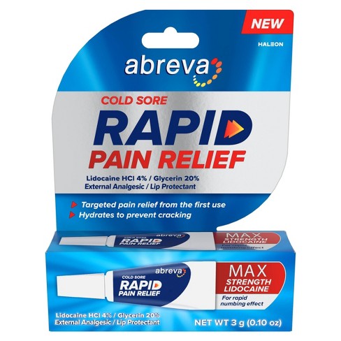 Abreva Cold Sore Rapid Relief Treatment - 0.423oz : Target