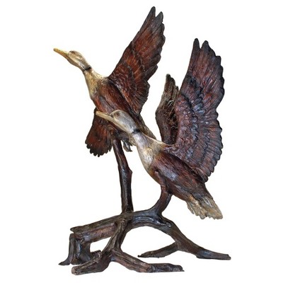 Design Toscano Male California Quail Solid Cast Bronze Garden Statue ...