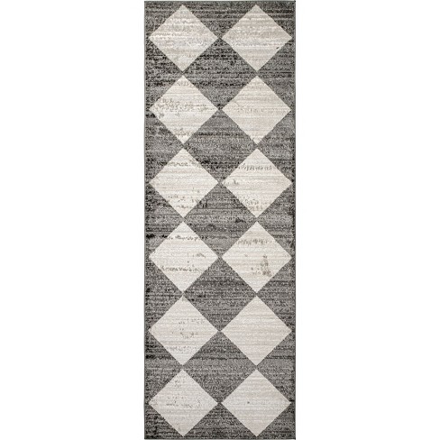 Nuloom Gianna Geometric 2x8 Runner Indoor Area Rug For Living Room ...