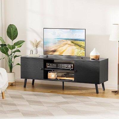 Nicbex Tv Stand For 60 Inch Tv With Metal Knobs,tv Entertanment Center ...