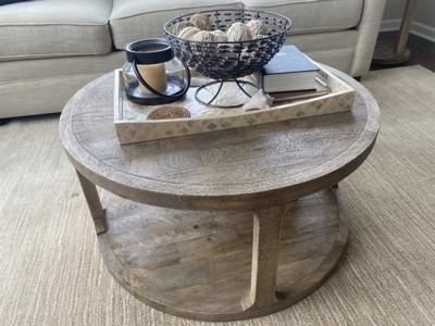 Castalia Round Natural Wood Coffee Table - Threshold™ : Target