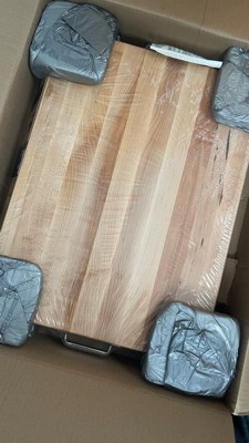 John Boos Boos Block Handle Board Series Large Reversible Wood Cutting ...