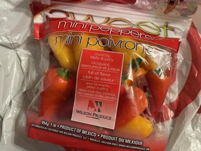 Mini Sweet Peppers - 16oz - Good & Gather™ (packaging May Vary) : Target