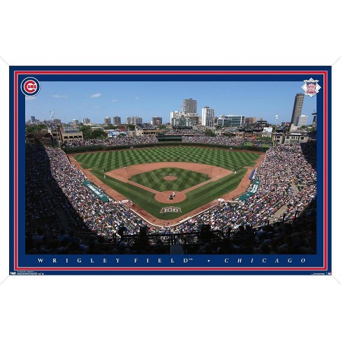 Trends International Mlb Chicago Cubs - Wrigley Field 15 Framed Wall ...