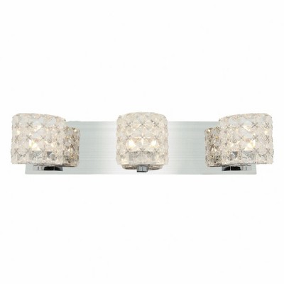 Access Lighting Prizm 3 - Light Vanity In Chrome : Target