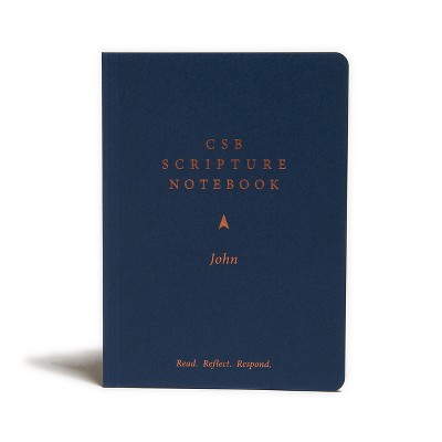 Csb Scripture Notebook, John - By Csb Bibles By Holman (paperback) : Target