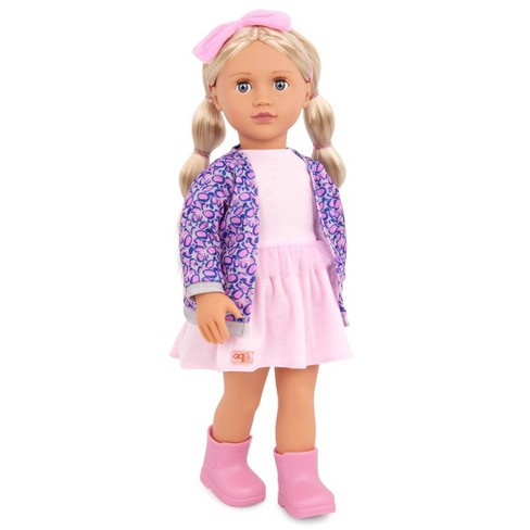 Our Generation 18" Fashion Doll With Leopard Cardigan Joana : Target