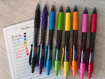G2 8pk Gel Pen Fine Multicolored Ink : Target