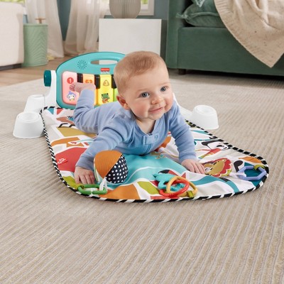Fisher-price Glow & Grow Kick And Play Gym - Blue : Target