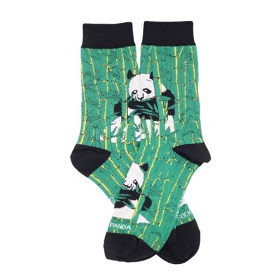 Panda Sitting In Bamboo Socks The Sock Panda (men's Sizes Adult Large ...