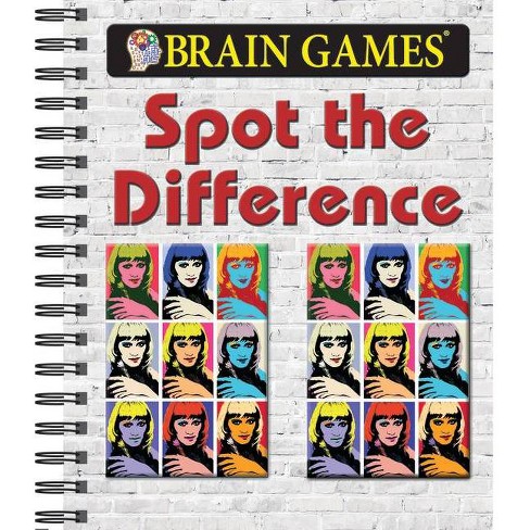 Brain Games - Spot The Difference - (brain Games - Picture Puzzles) By ...