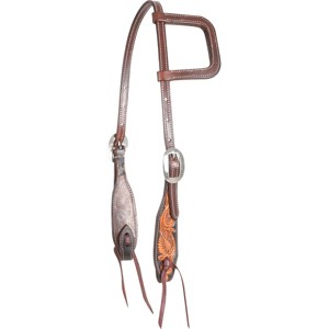 Martin Saddlery Hand-Tooled Slip Ear Headstall - Hermann Oak : Target