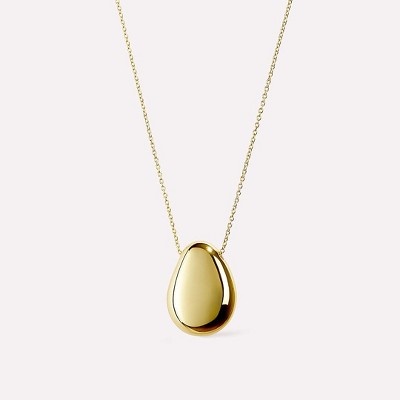 Ana Luisa - Gold Pendant Necklace - Pebble : Target