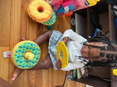 Melissa & Doug Multi-sensory Pineapple Soft Stacker Infant Toy : Target
