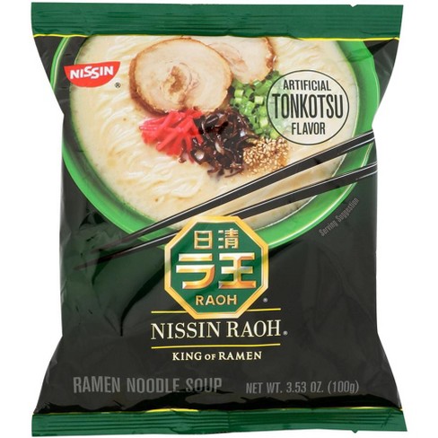 Nissin Raoh Ramen Noodle Soup Umami Tonkotsu - Case Of 6 - 3.77 Oz : Target