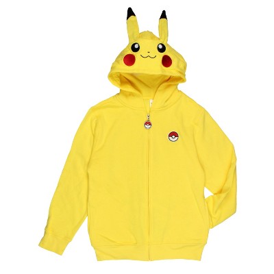 Boy's Pokemon Halloween Pikachu Wizard Pull Over Hoodie - Navy Blue ...