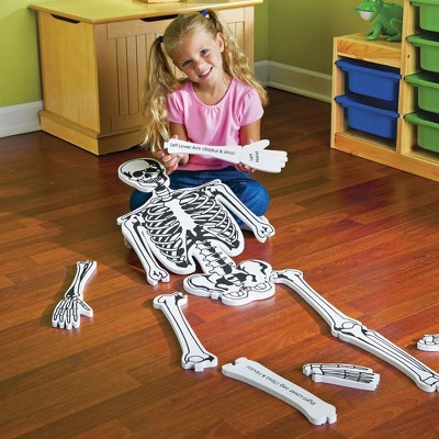 Learning Resources Skeleton Floor Puzzle, Soft Foam, Ages 3+ : Target
