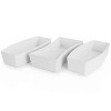 Gibson Elite Gracious Dining 4 Piece Stoneware Tidbit Dish With Metal ...