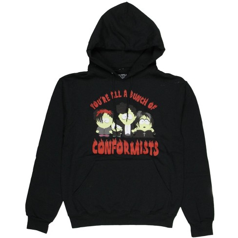 Seven Times Six Comedy Central South Park Men's Goth Kids Conformists ...