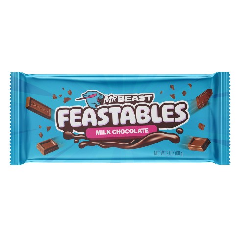 Feastables Mrbeast Candy Bar Milk Chocolate 60g : Target